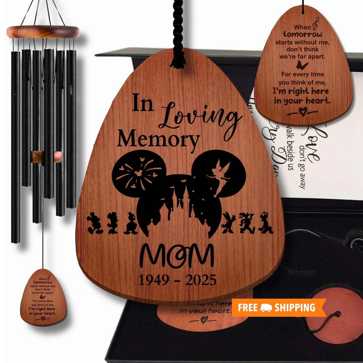 Disney Sympathy Wind Chimes – Memorials By GG