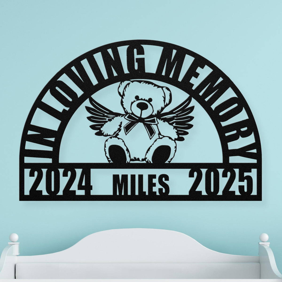 Teddy Bear Memorial Gift for Loss of Child – Memorials By GG