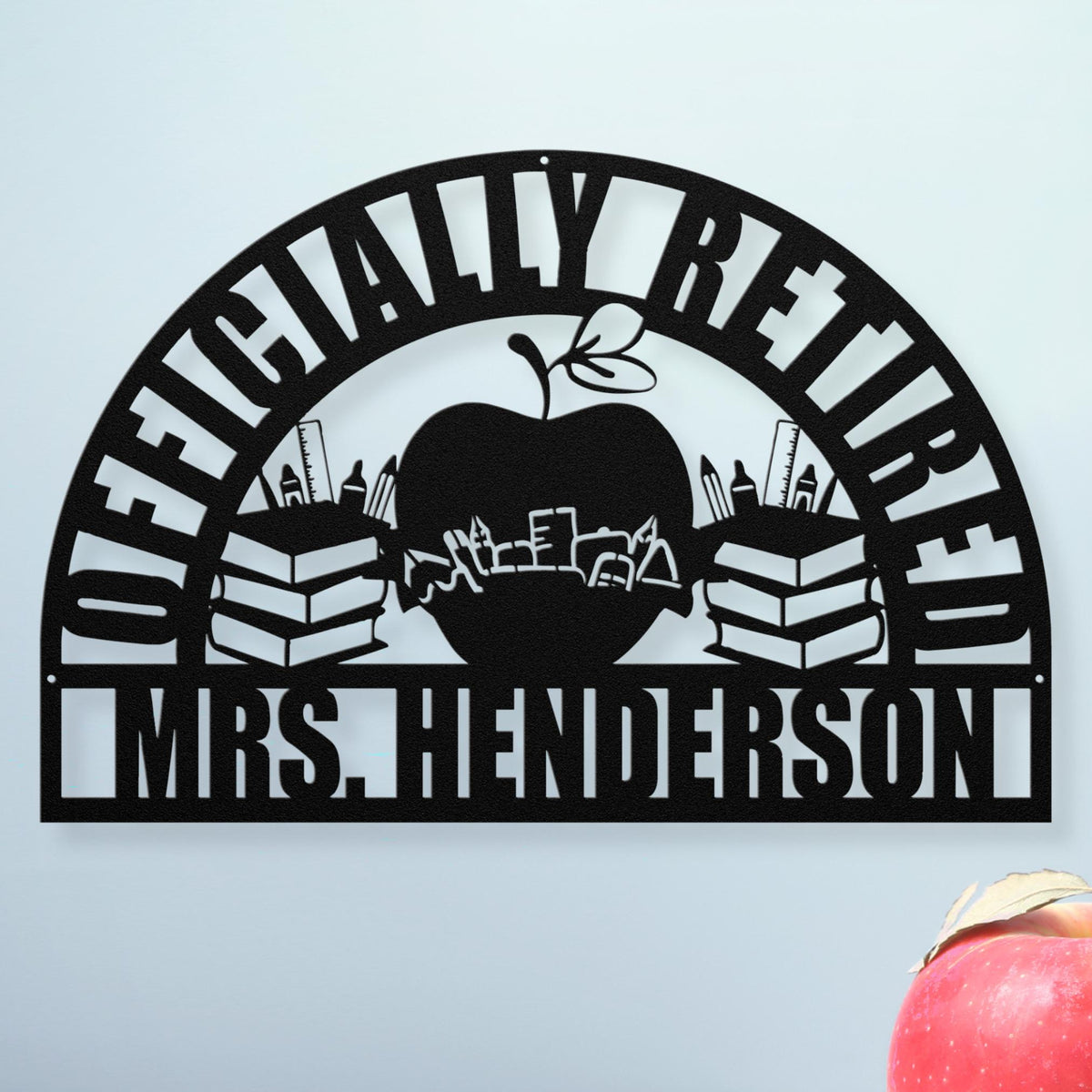 Personalized Teacher Retirement Gift – Memorials By GG